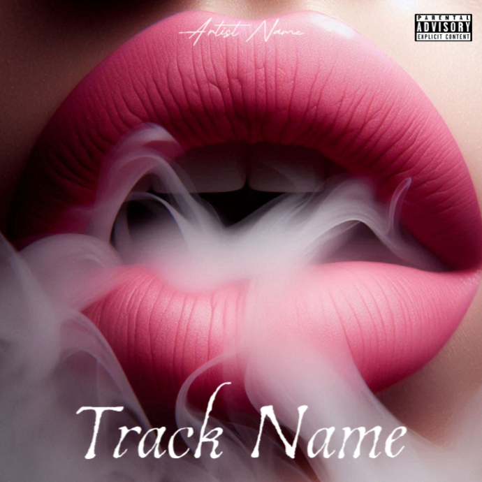 Brown Lips Mixtape Album Cover Album Cover Template | PosterMyWall