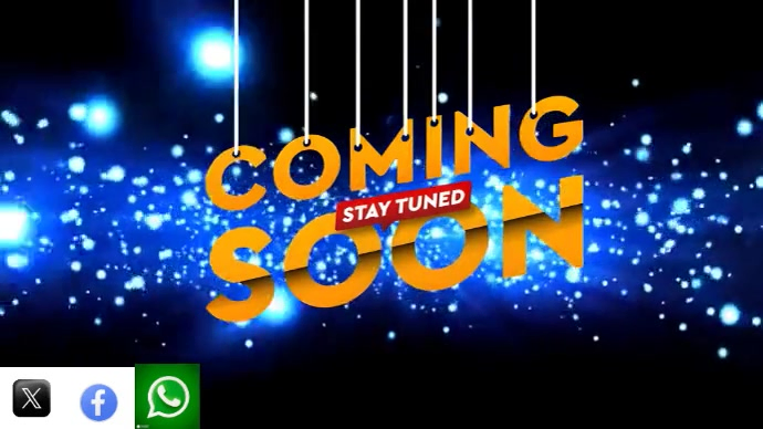 Brown List-based Coming Soon Digital Display (16:9) Template | PosterMyWall