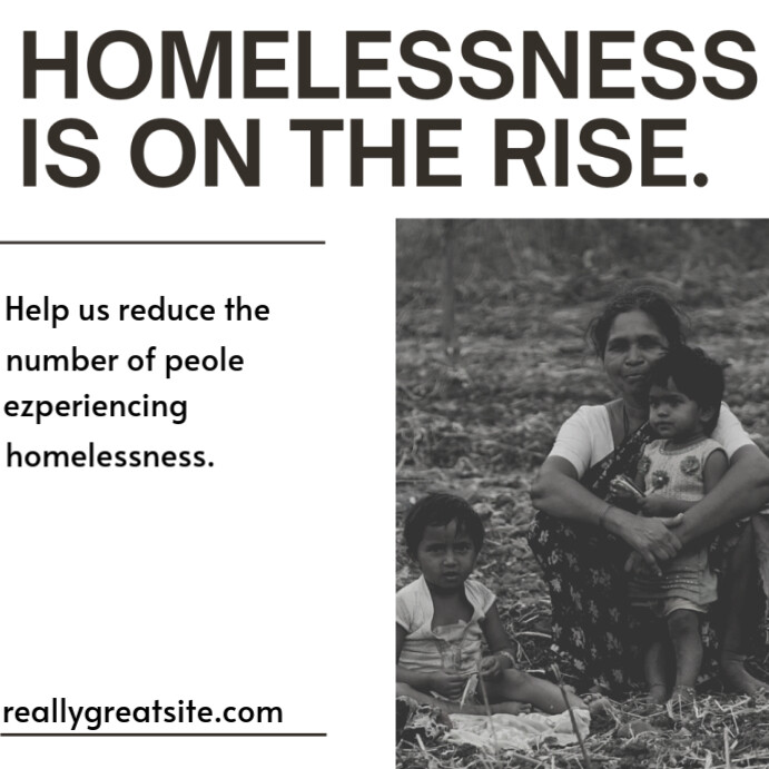 Copy of Brown List-based Homelessness Instagram Post | PosterMyWall