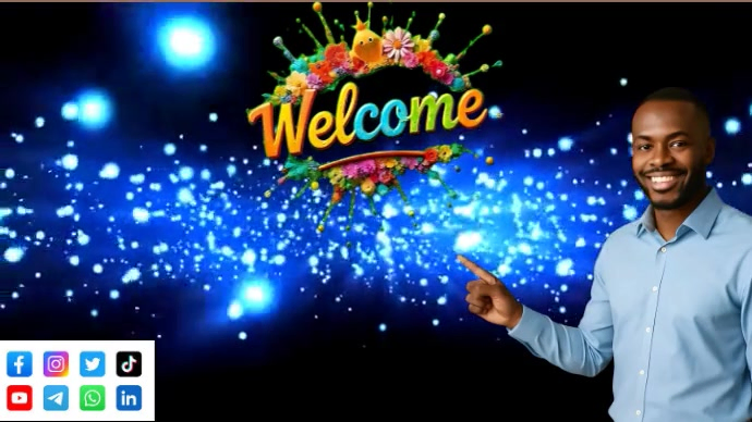 Brown List-based Welcome Digital Display (16:9) Template | PosterMyWall