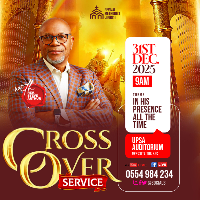 Brown Maximalist 3D 31st Night Crossover Service Flyer Template ...