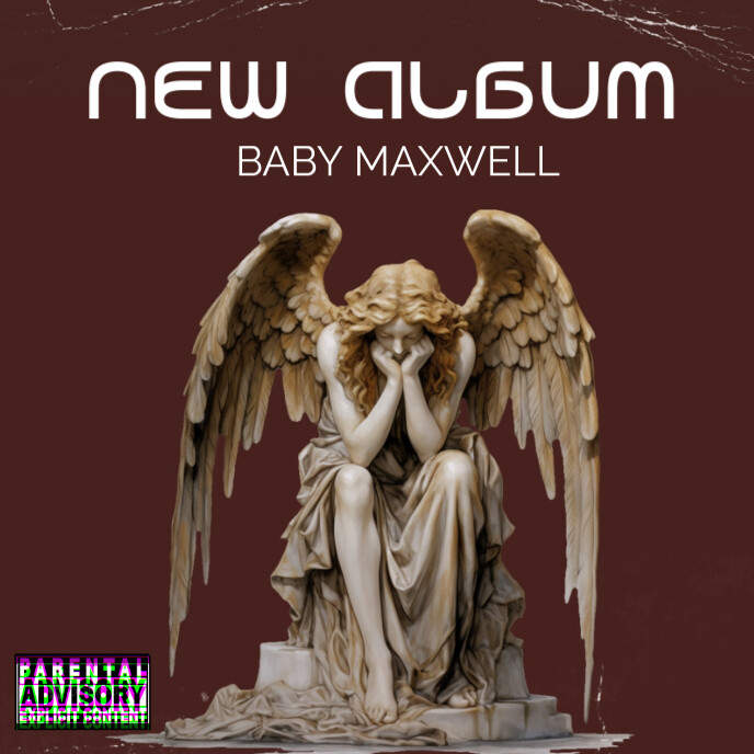 Brown Maximalist Album Cover Album Cover Template | PosterMyWall