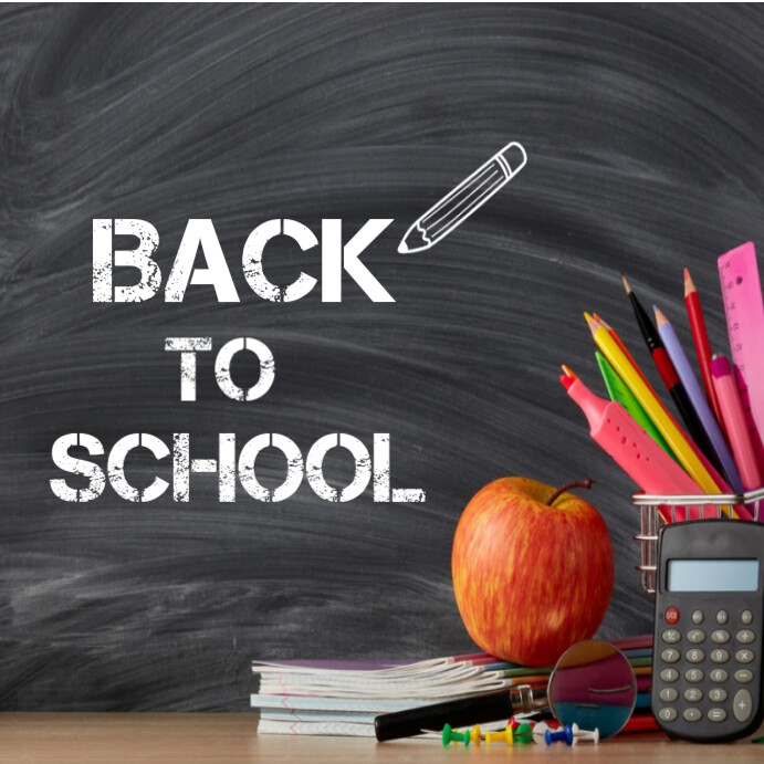 Brown Maximalist Back To School Facebook Post Instagram Post Modelo ...