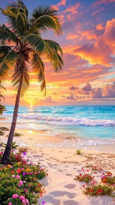 Copy of Brown Maximalist Beach Digital Display (9:16) | PosterMyWall