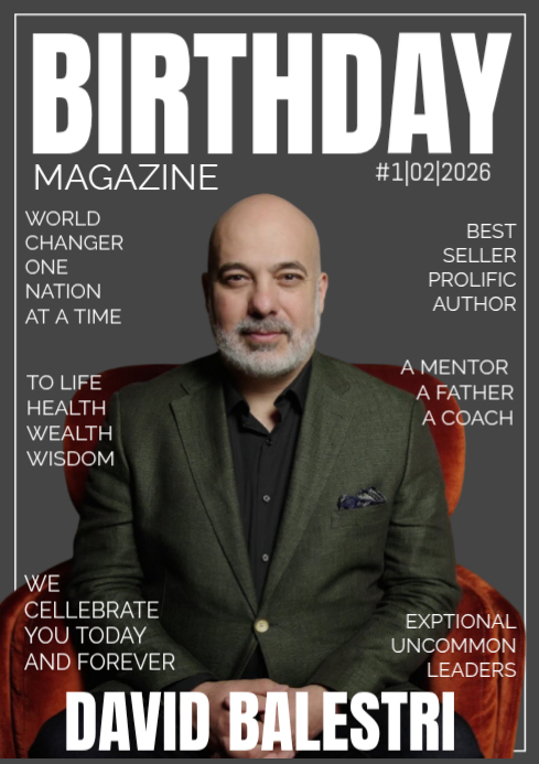 Brown Maximalist Birthday A3 Template | PosterMyWall
