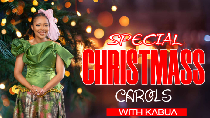 Brown Maximalist Carols Youtube Thumbnail Template | PosterMyWall