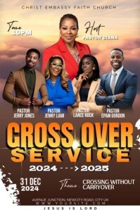 2025 crossover service Template | PosterMyWall