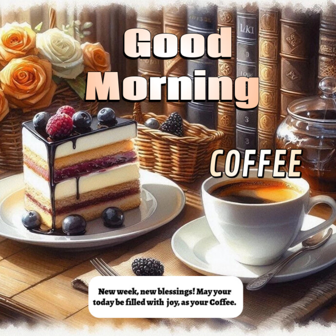 Copy of Brown Maximalist Coffee Logo | PosterMyWall