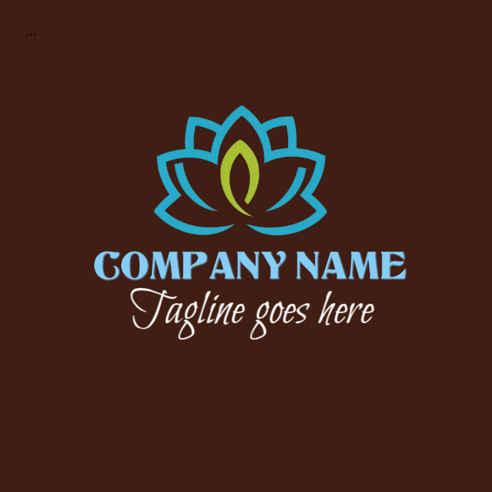 Brown Maximalist Company Logo Template Logo | PosterMyWall