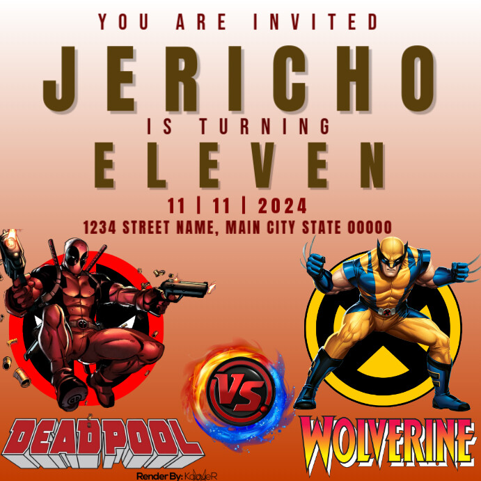 Copy of Brown Maximalist Deadpool And Wolverine Instagram Post ...