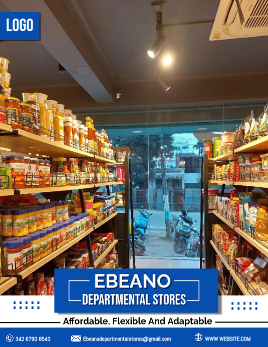 Copy of Brown Maximalist Departmental Store Day Flyer (us Letter ...