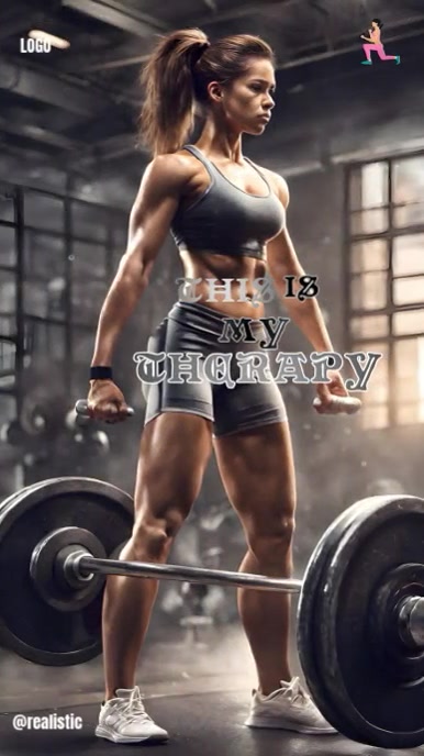 Copy of Brown Maximalist Fitness Motivation Instagram Reel | PosterMyWall