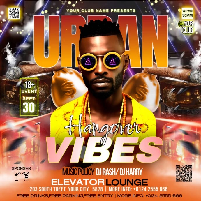 Brown Maximalist Freaky Friday Instagram Post Template | PosterMyWall