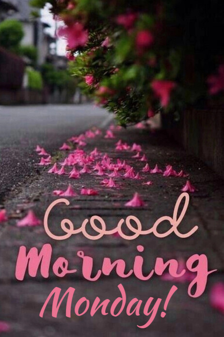 Brown Maximalist Good Morning Monday Banner 4' × 6' Template | PosterMyWall