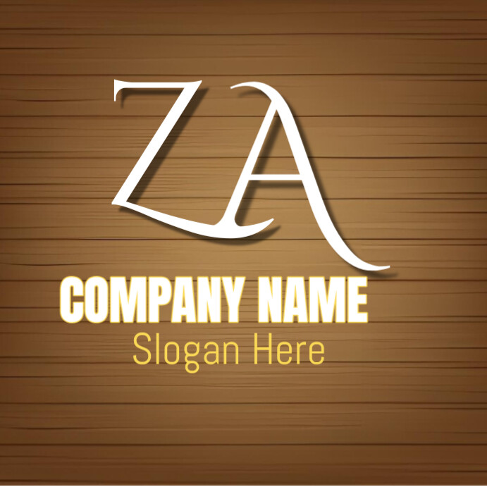 Brown Maximalist Logo Square (1:1) Template | PosterMyWall