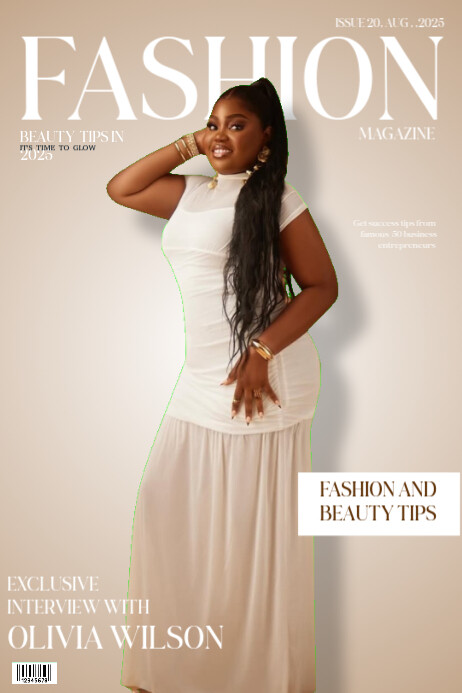 Brown Maximalist Magazine Cover Design Poster Template | PosterMyWall