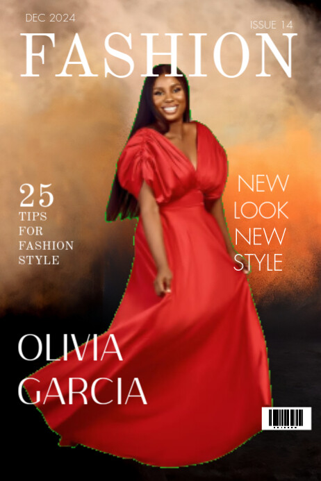 Copy of Brown Maximalist Magazine Cover Templates Poster | PosterMyWall