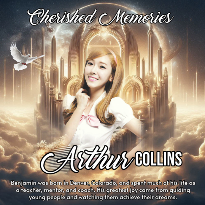 Brown Maximalist Memorial Funeral Announcement Flyer, Funeral Instagram ...