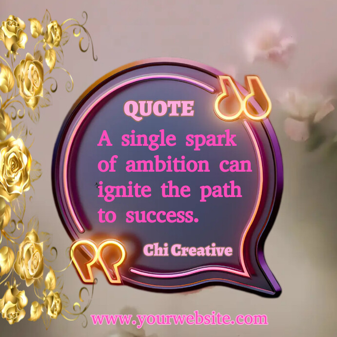 Copy of Brown Maximalist Motivational Inspirational Q | PosterMyWall