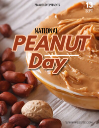 National Peanut Day Template | PosterMyWall