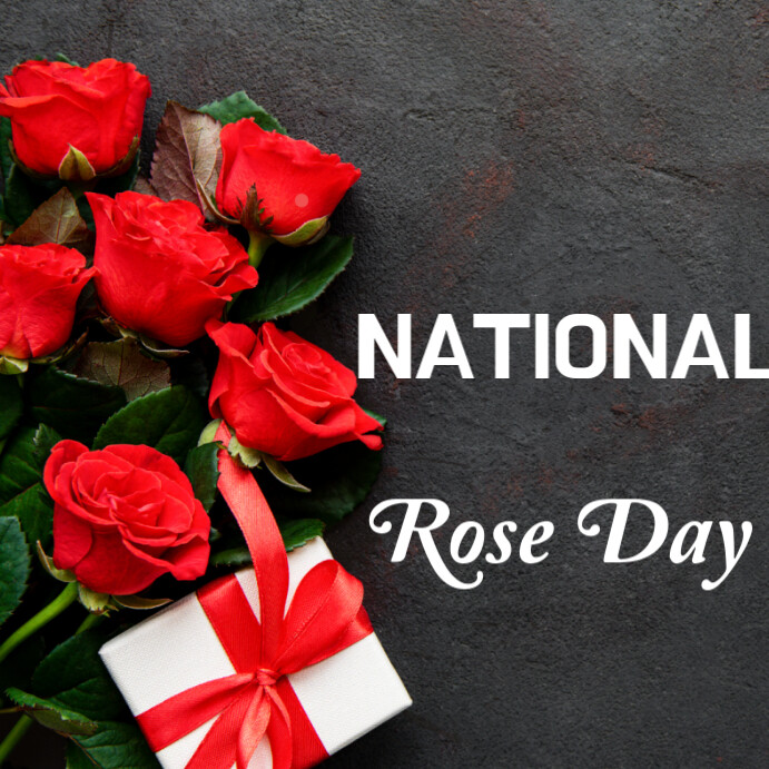 Brown Maximalist National Rosé Day Instagram Post Template | PosterMyWall
