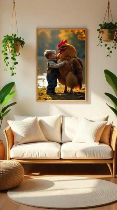 Copy of Brown Maximalist Natural Serenity Livingroom Instagram Reel ...