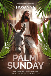 3.06K+ Free Palm Sunday Poster Templates | PosterMyWall