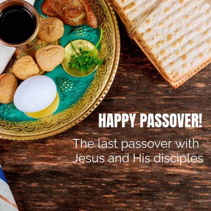 Copy of Brown Maximalist Passover Instagram Post | PosterMyWall