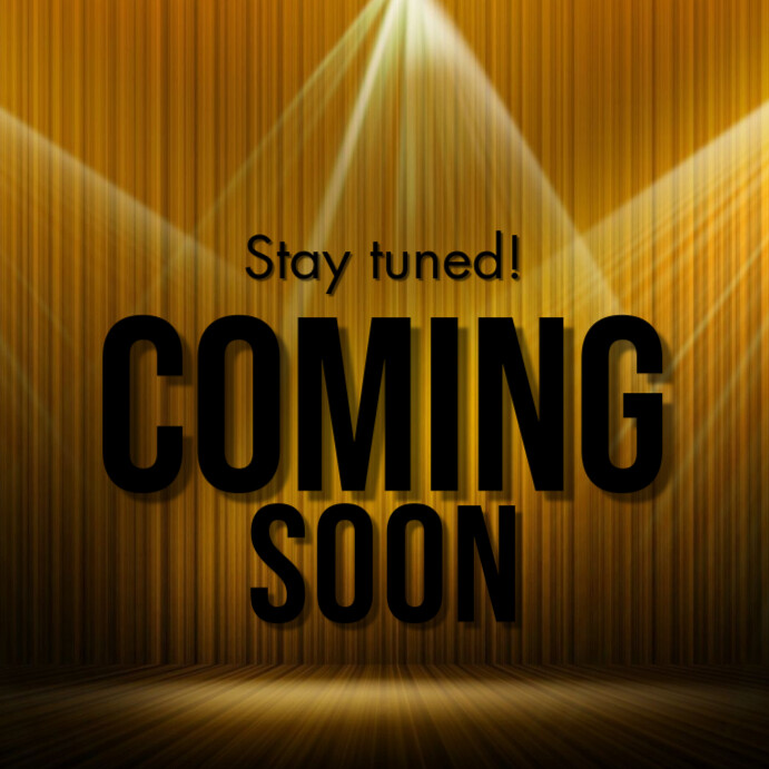 Brown Maximalist Stay Tuned Coming Soon Flyers Instagram Post Template ...