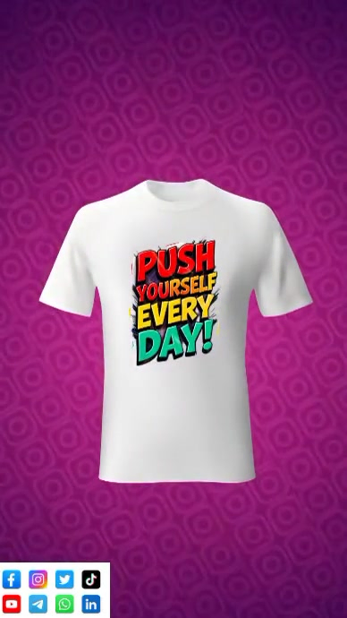 Copy of Brown Maximalist T Shirt Mockup Design Instagram Reel ...