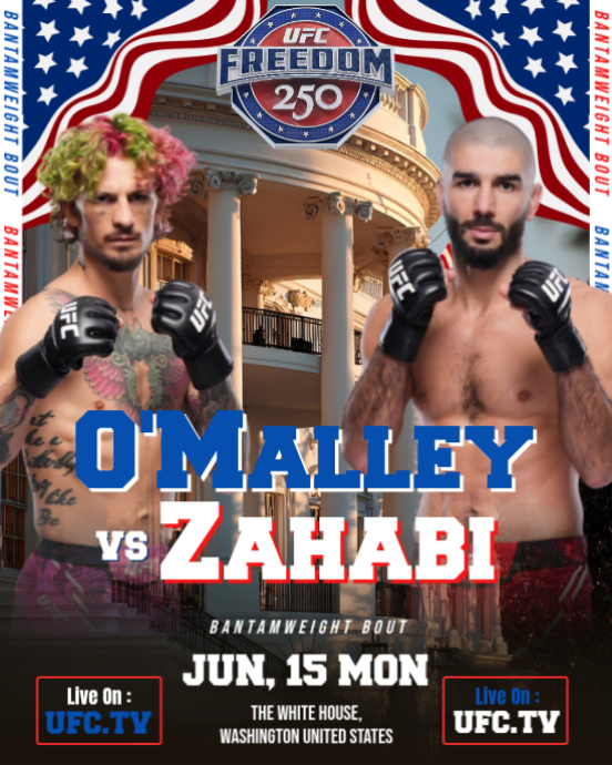 Ufc Bantamweight Bout Template | PosterMyWall