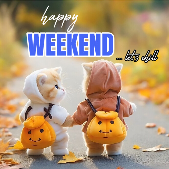 Brown Maximalist Weekend Design Template Instagram Post | PosterMyWall