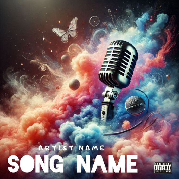 Brown Mic Cd Mixtape Album Cover Artwork Album Cover Template ...