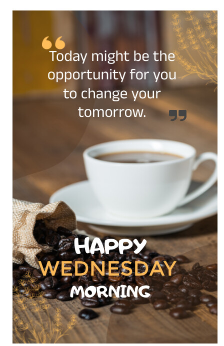 Brown Mid Week Motivation Tabloid Template | PosterMyWall