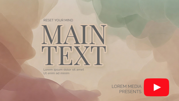 Brown Mindfulness and Relaxation YouTube Thumbnail Template | PosterMyWall
