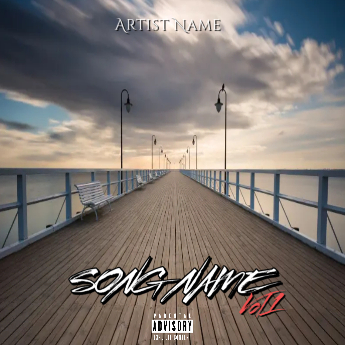 Brown mixtape cover Album Cover Template | PosterMyWall