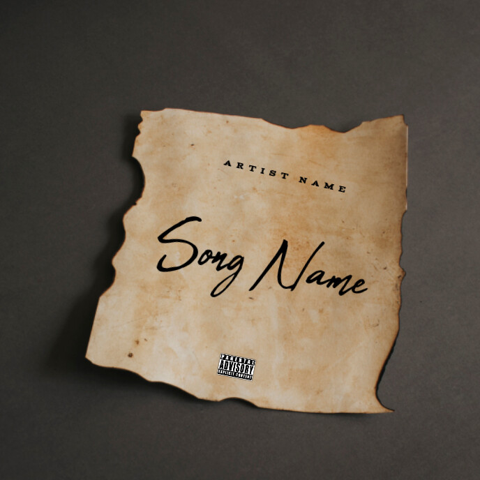 Brown Mixtape Cover Album Cover Template | PosterMyWall