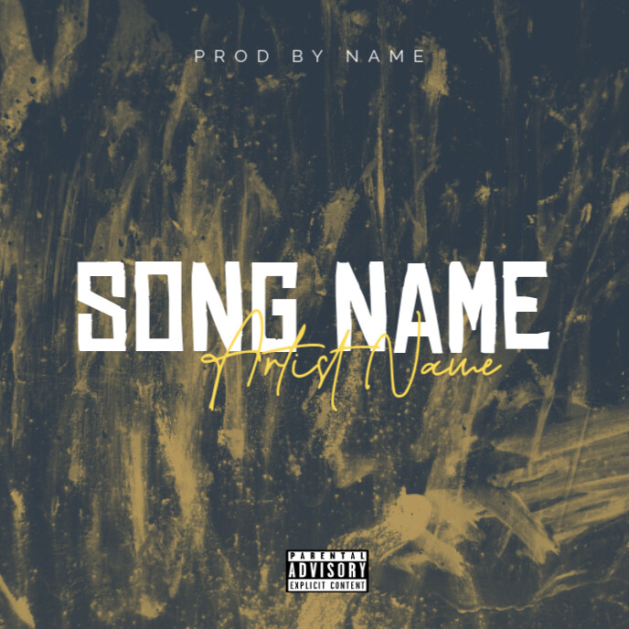 Brown Mixtape Cover Album Cover Template | PosterMyWall