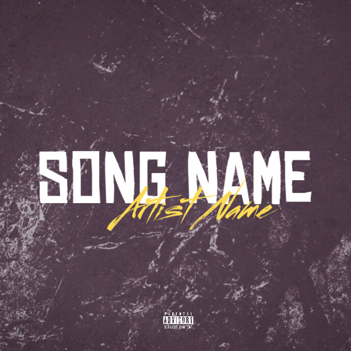 Brown Mixtape Cover Album Cover Template | PosterMyWall