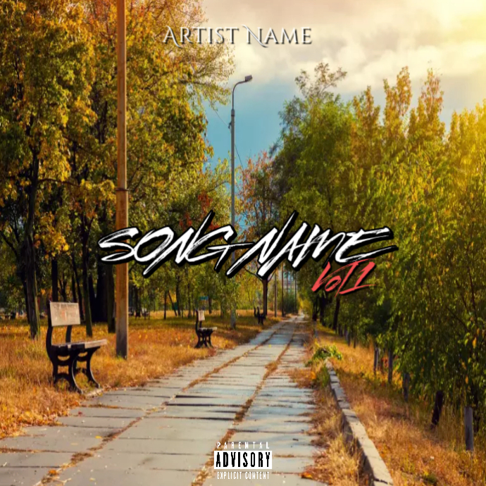 Brown mixtape cover Album Cover Template | PosterMyWall