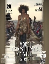 420+ Free Model Casting Call Flyer Templates | PosterMyWall
