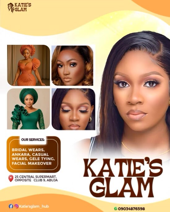 Copy of Brown Modern & Minimal Beauty Glam Template Instagram Portrait ...