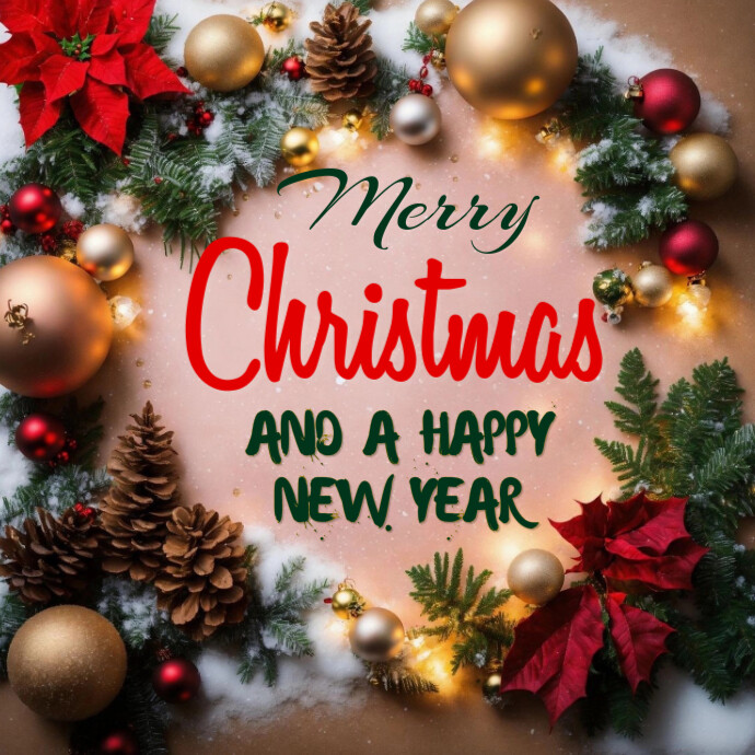 Brown Modern & Minimal Christmas Logo Template | PosterMyWall