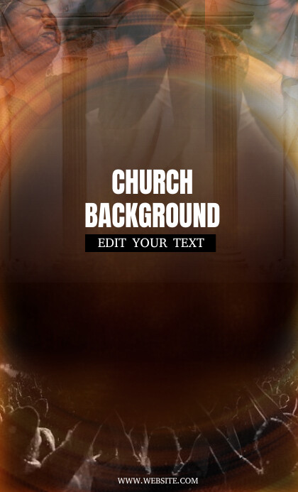 Copy of Brown Modern & Minimal Church Programs Backgr | PosterMyWall
