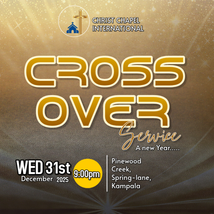 Brown Modern & Minimal Crossover Service Poster Instagram Post Template ...