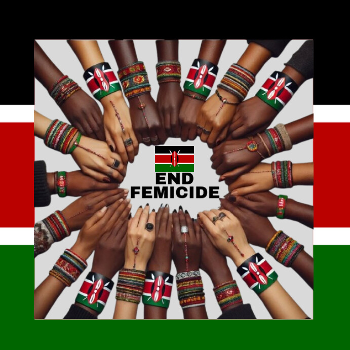 Copy of Brown Modern & Minimal End Femicide Instagram Post | PosterMyWall