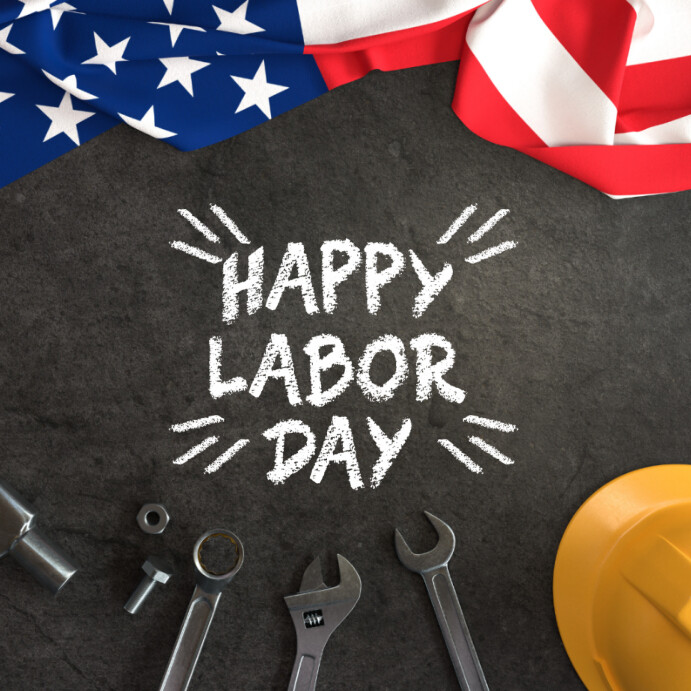 Copy of Brown Modern & Minimal Labor Day Instagram Po | PosterMyWall