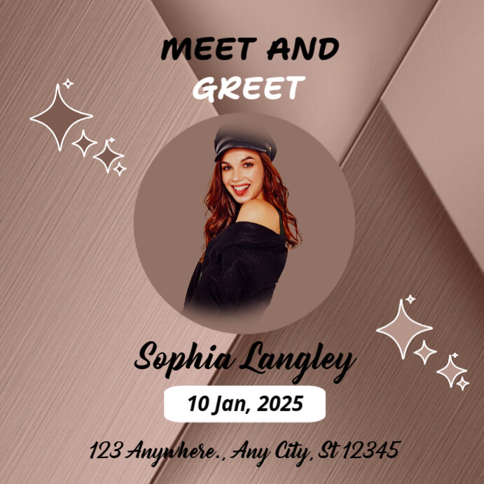 Meet And Greet Template Instagram Post | PosterMyWall