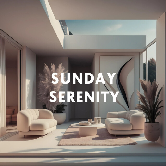 Brown Modern & Minimal Modern And Minimal Sun Template | PosterMyWall