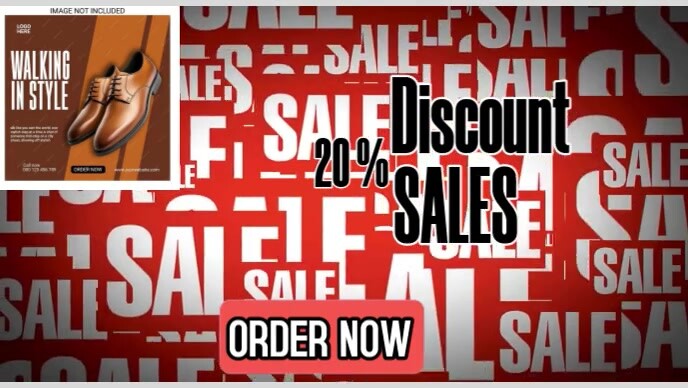 Brown Modern & Minimal Retail Sale Youtube Thumbnail Template ...